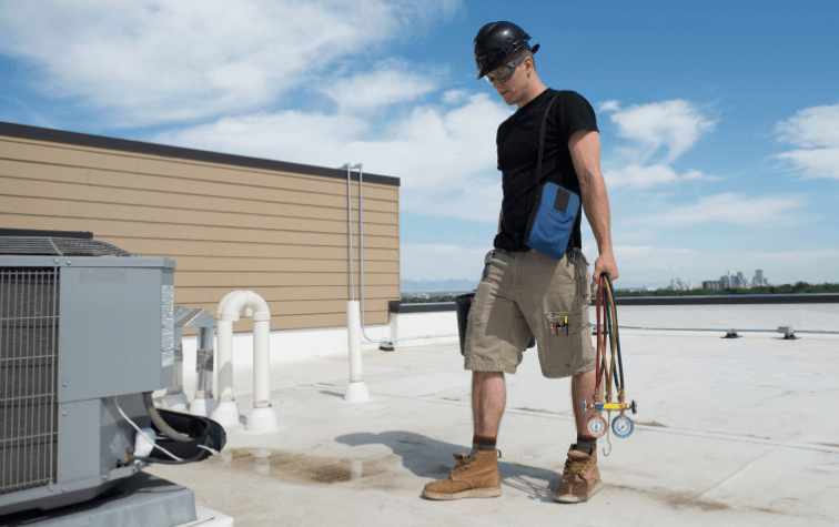 HVAC-R techs perform a variety of tasks, including system tune ups ...